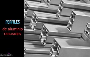 Perfil aluminio Ranurado - Ofertas - Aluminiopolis